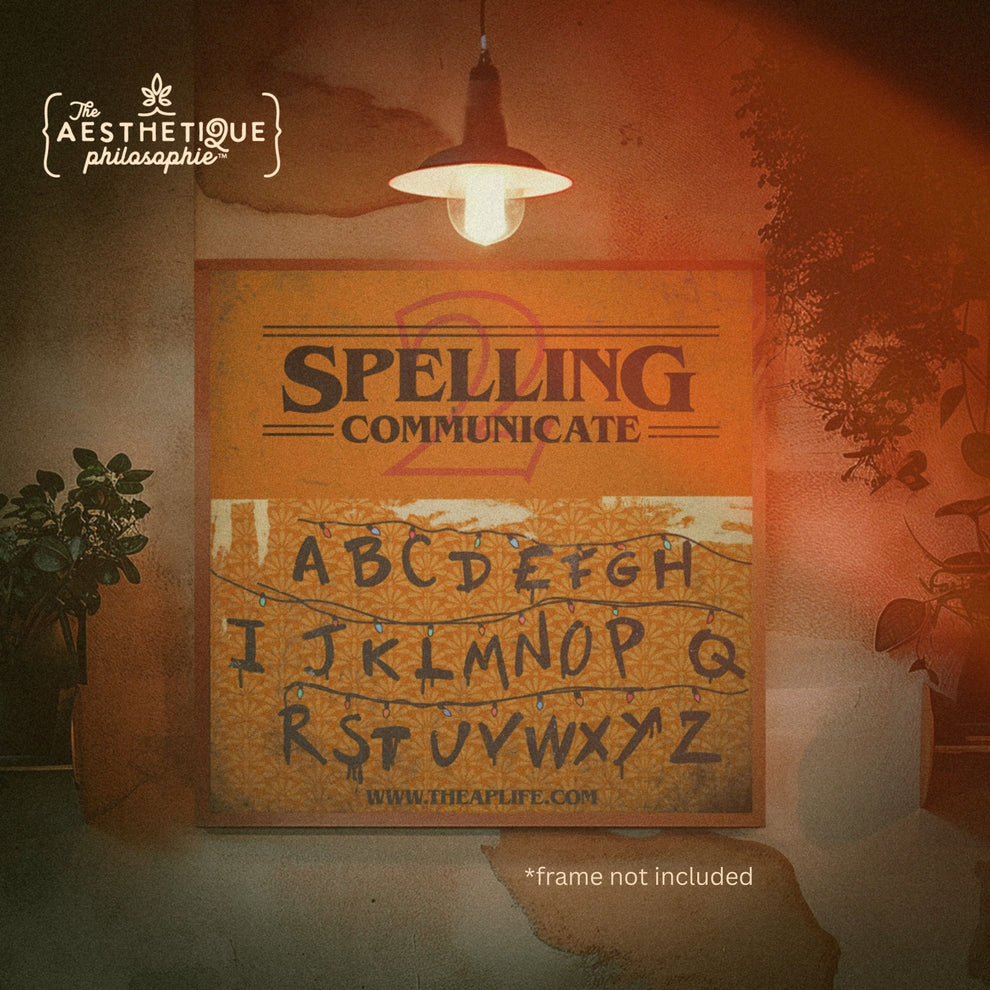 Spelling to Communicate - S2C - Fine Art Poster – The Aesthetique ...